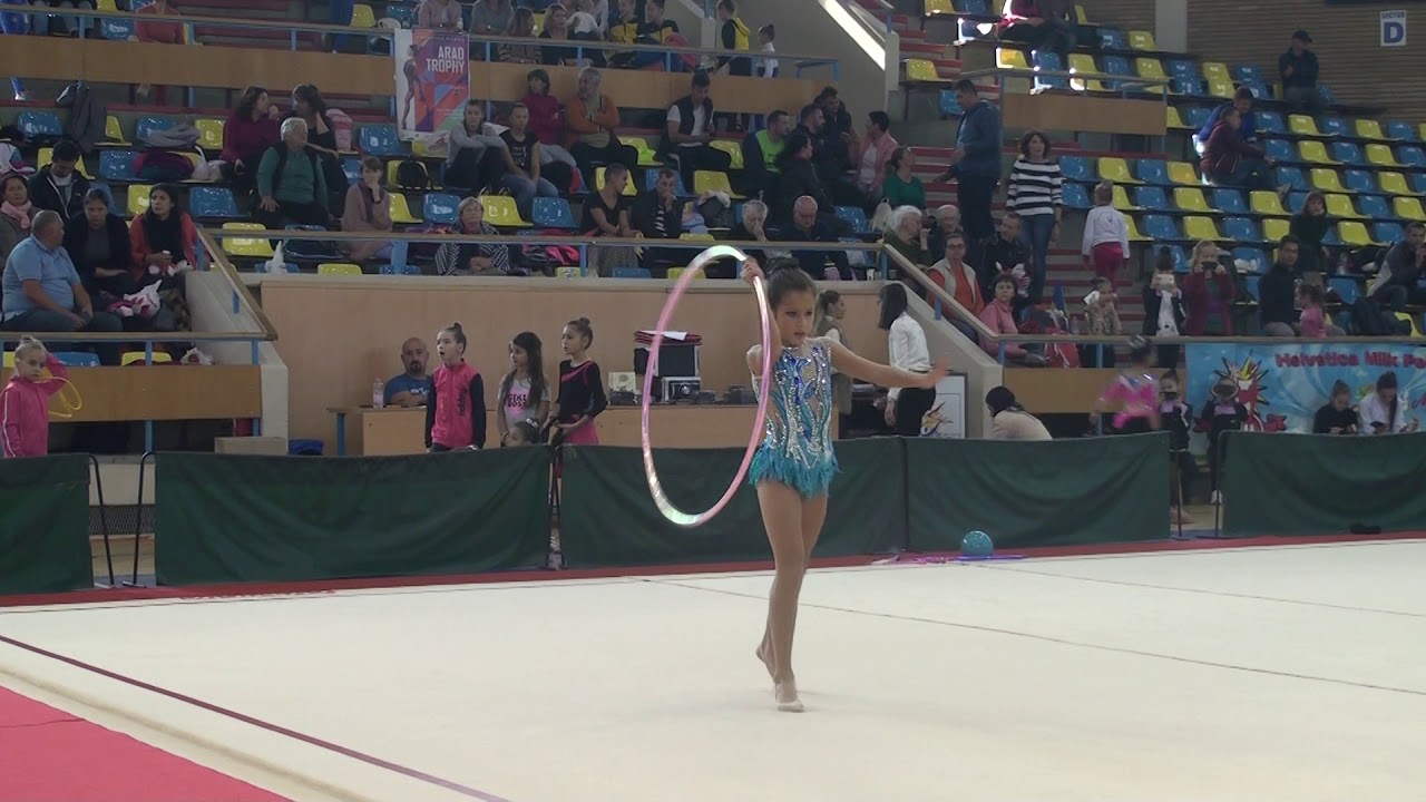 Alexia Ana Anghel Hoop ACS Pro Aktiv Children Level A 2011 2010 Arad ...