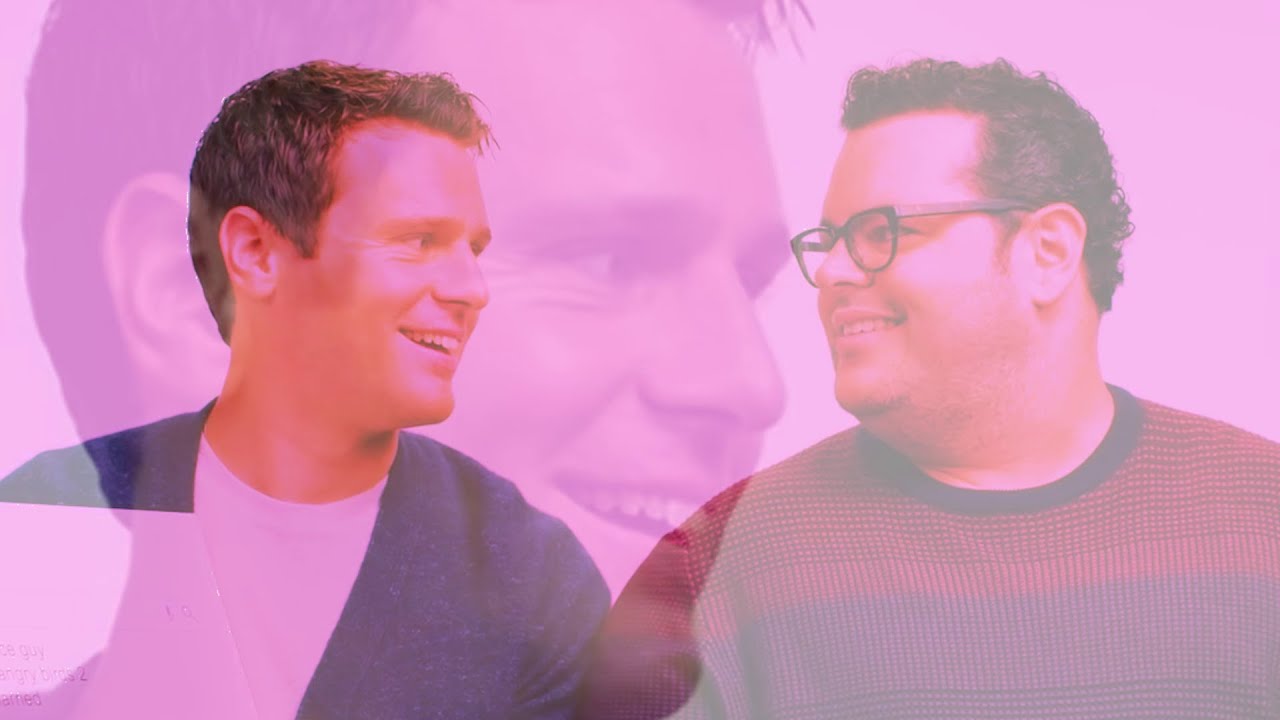 we're jonathan groff - YouTube