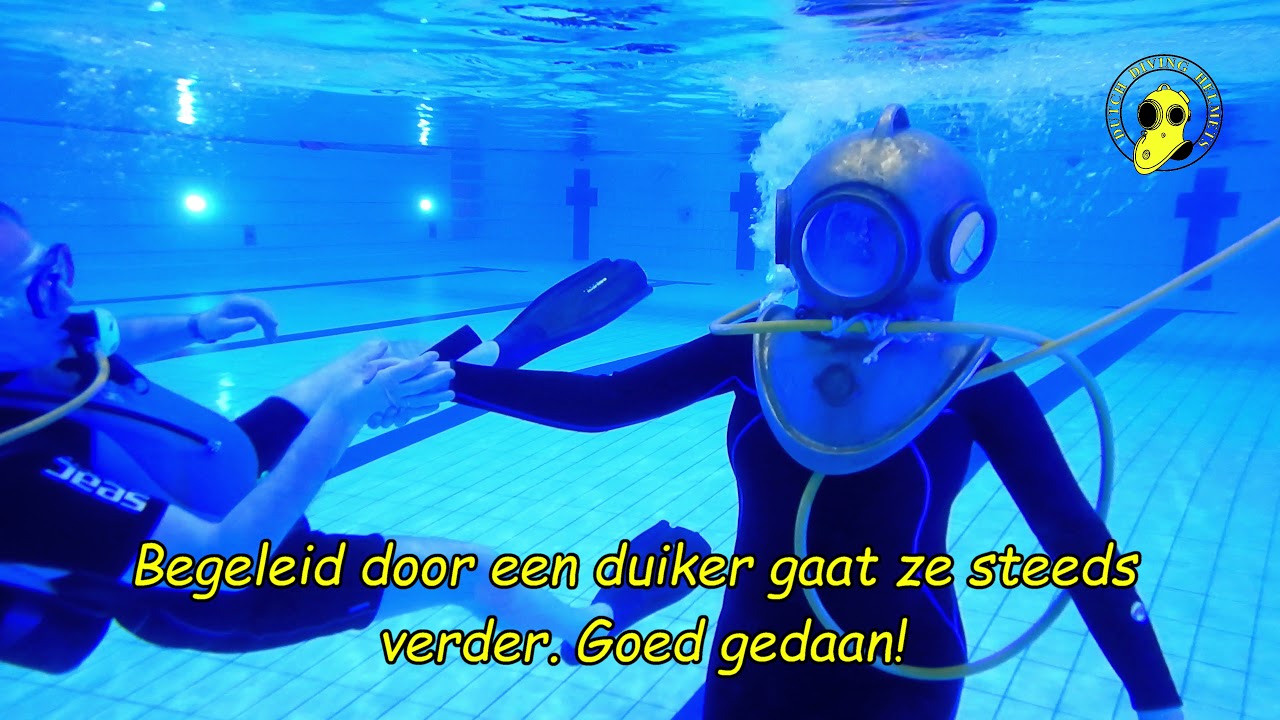 Dutch Diving Helmets bij Duikteam De Mossel 2018 in 4K - YouTube