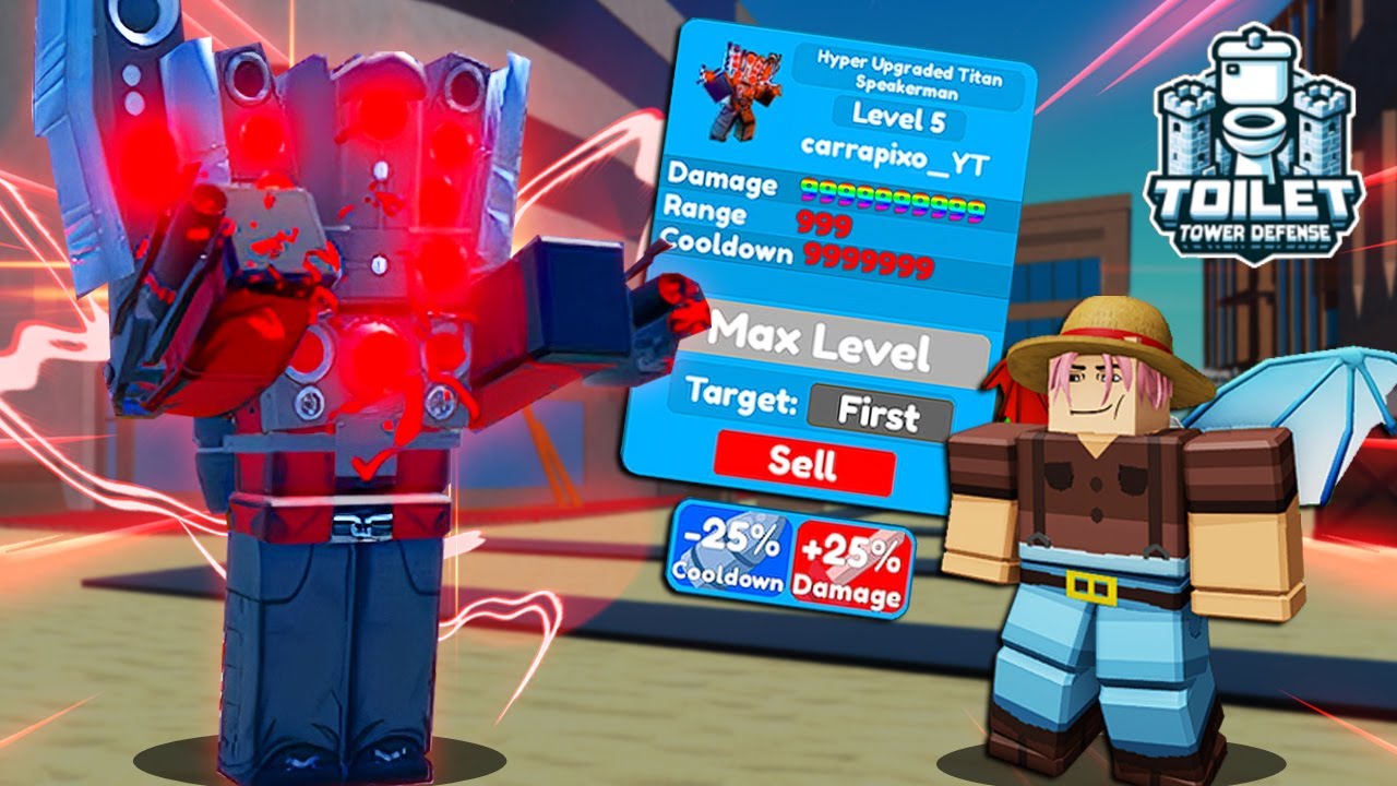 VALE A PENA PEGAR O HYPER UPGRADED TITAN SPEAKERMAN??? - ROBLOX - YouTube