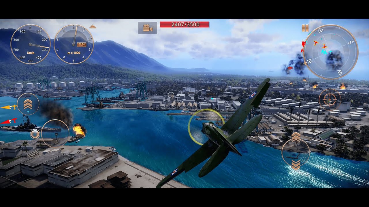 Android OFFLINE Gameplay - Sky Gamblers Storm Raiders 2 - ULTRA ...