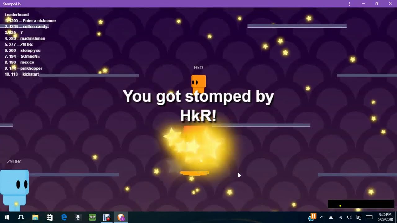 HE STOMPED ON ME (Stomp.io) - YouTube