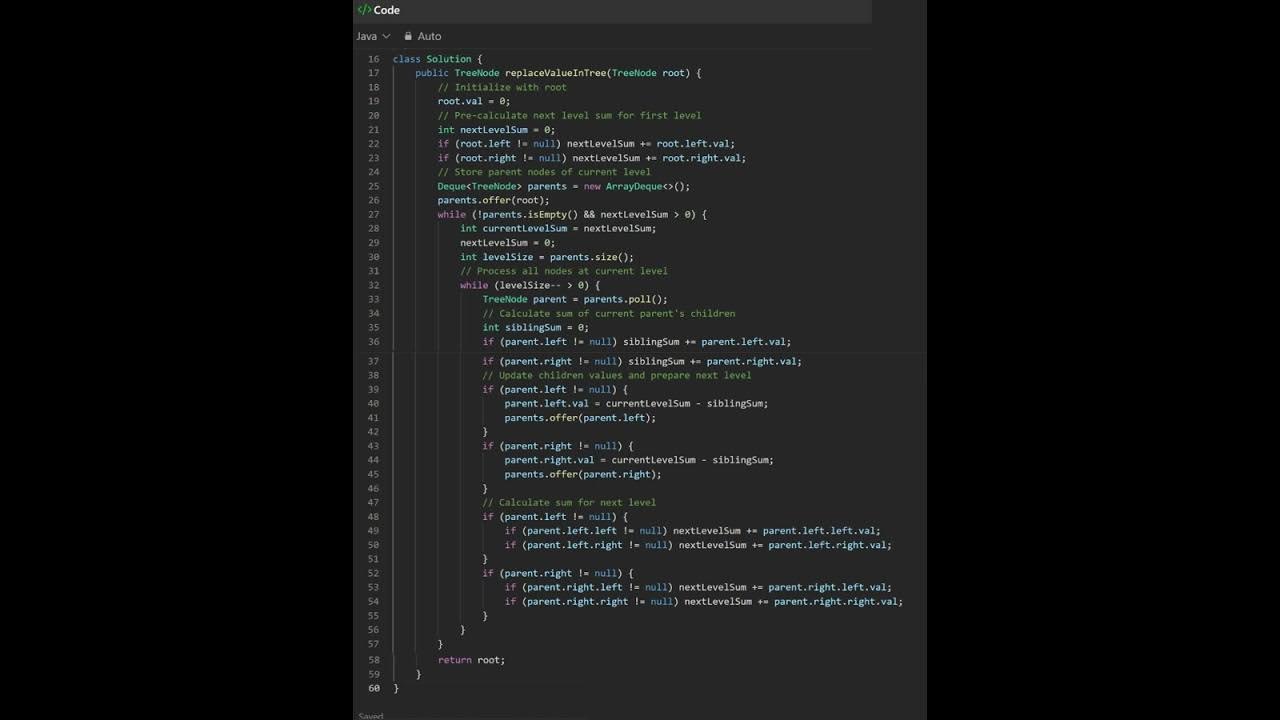2641 Cousins in Binary Tree II - YouTube