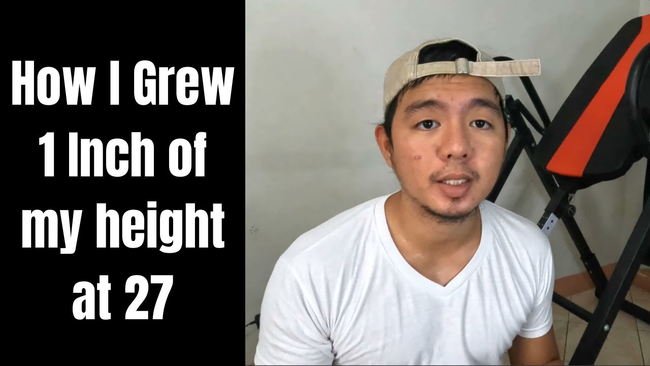 How I Grew 1 INCH of my Height after Puberty in 6 Months | (How To Grow ...