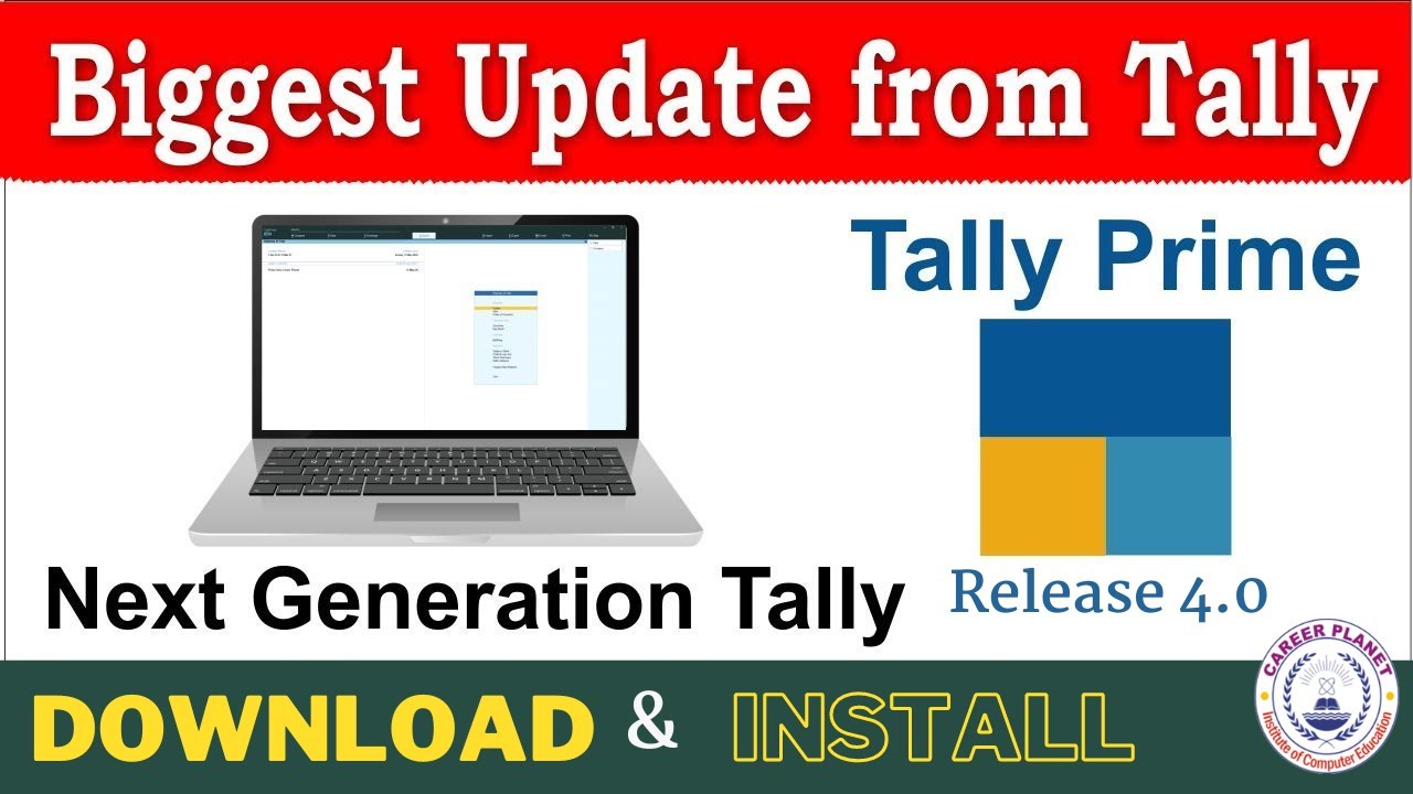 Tally Prime Release 4.0 | Download and Install Latest Tally - YouTube