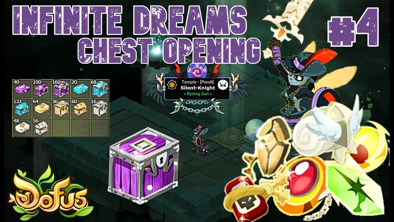 Dofus - Infinite Dreams Chest Opening #4 - CAN I FINALLY GET A JAHASH ...
