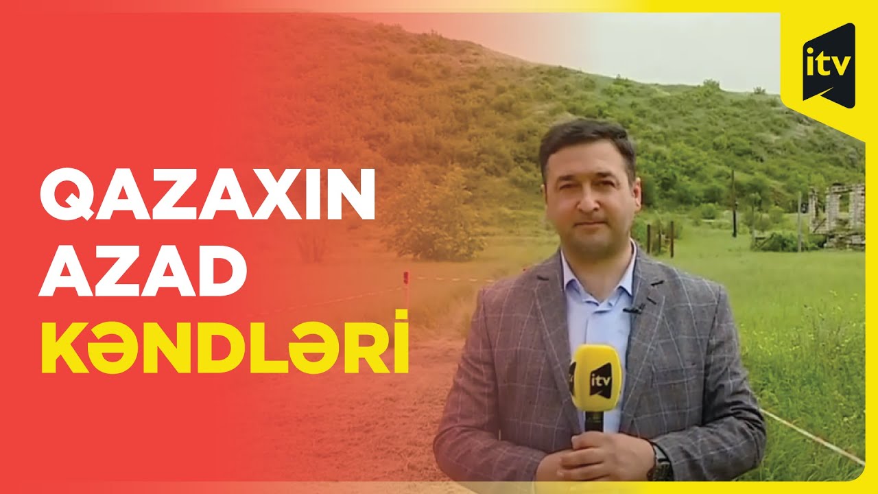 Azərbaycan- Ermənistan sərhədindən ilk görüntülər- Qazaxın azad ...