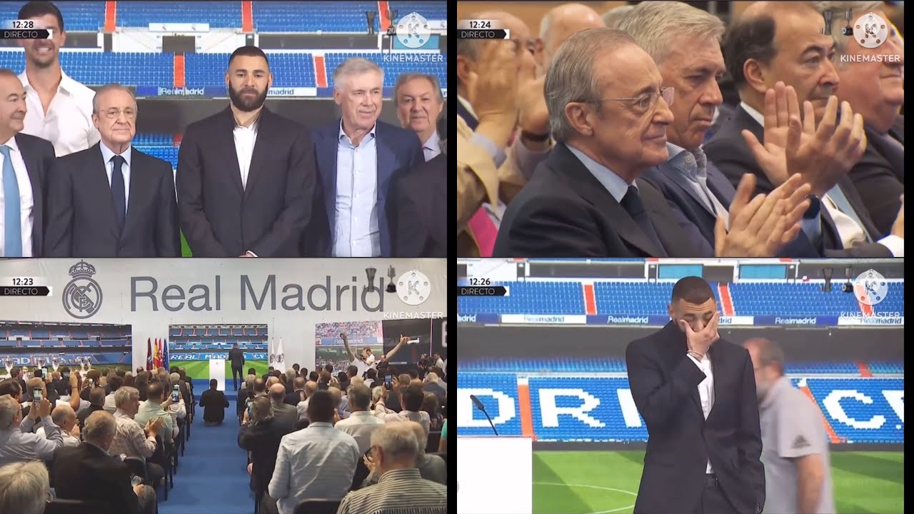 Sad 😢 Real Madrid Emotional farewell to Karim Benzema Shock the world ...