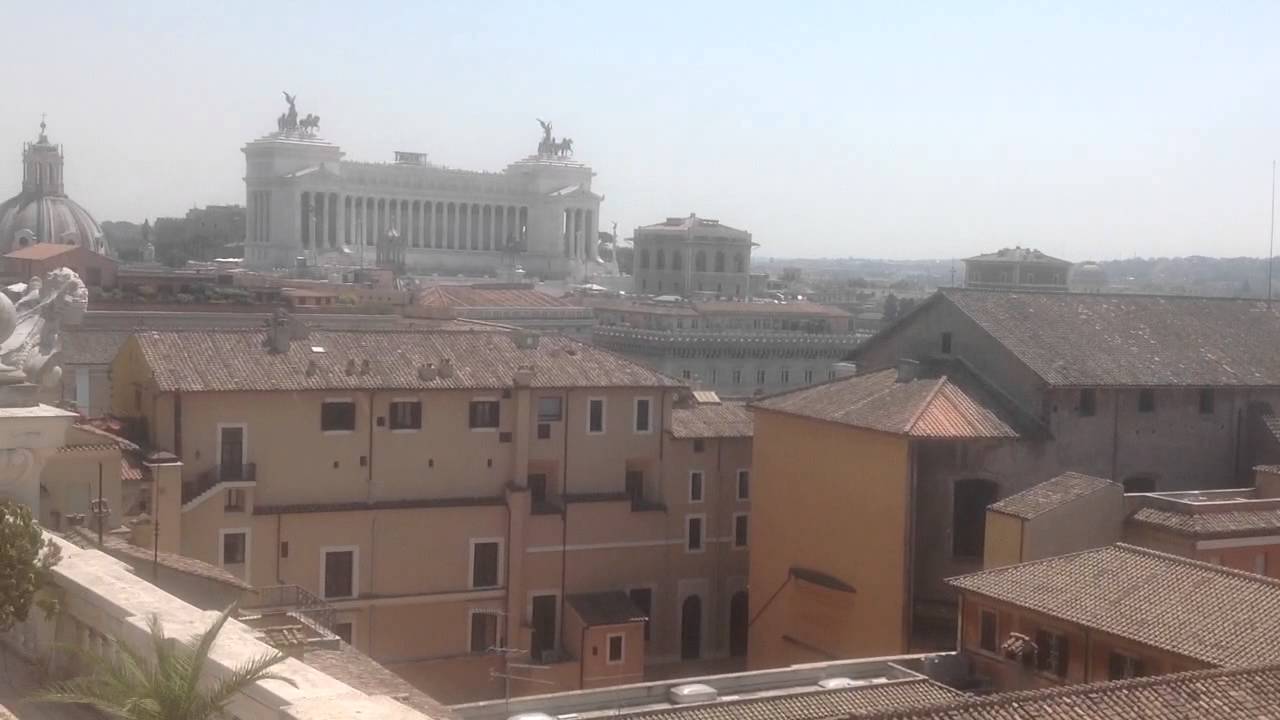 On top of the Pontifical Gregorian University - YouTube