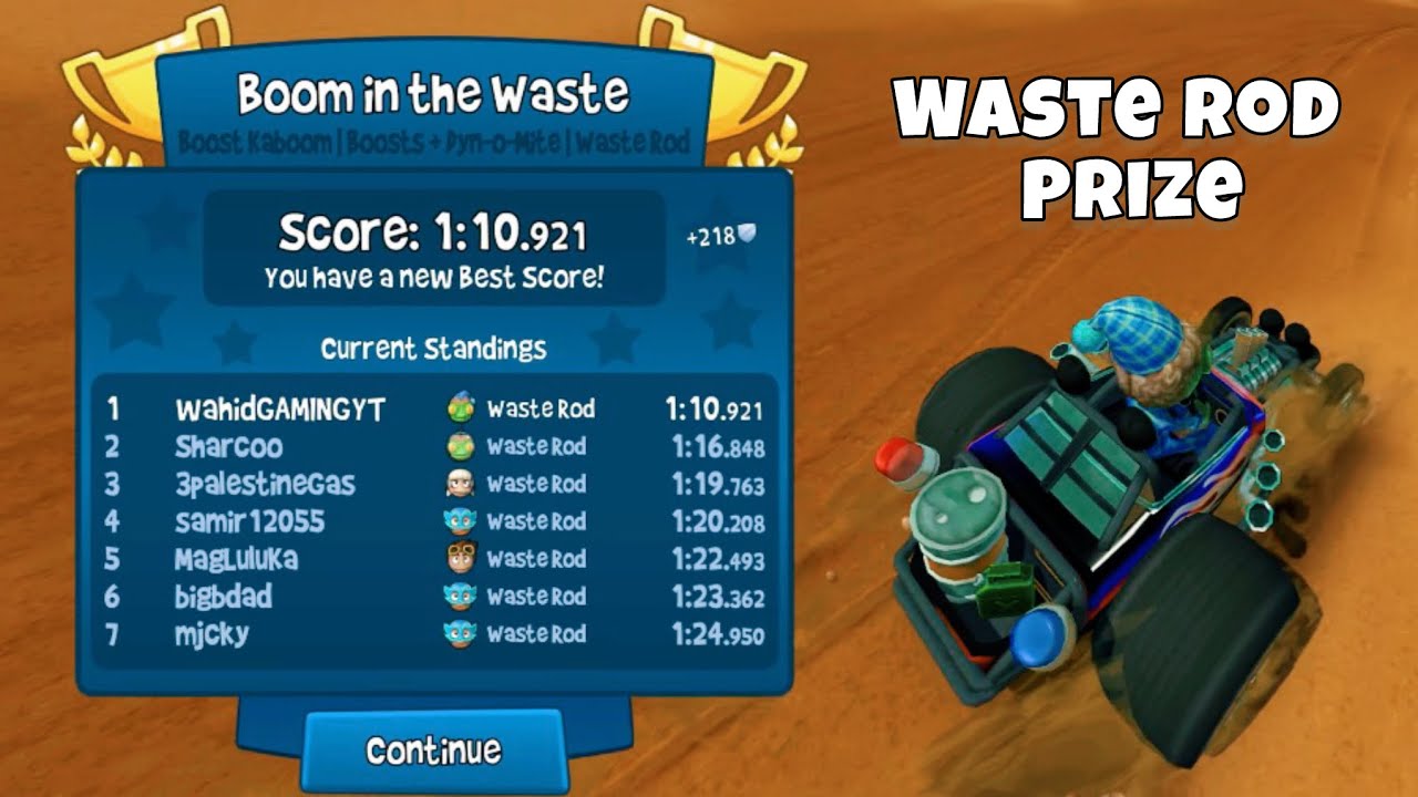 Boom in the Waste 💥 Waste rod car prize 🏆 | BEACH 🏖️ BUGGY RACING 2 ...