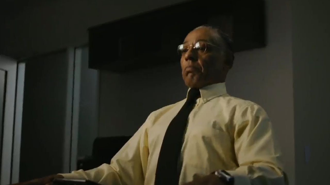 Gus Fring vibrating for one hour - YouTube