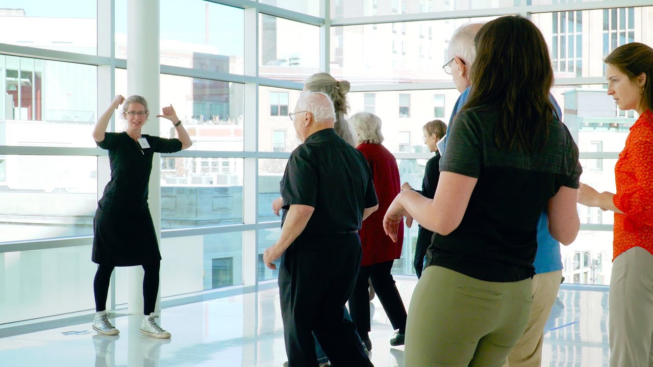 Improving balance through dance - YouTube