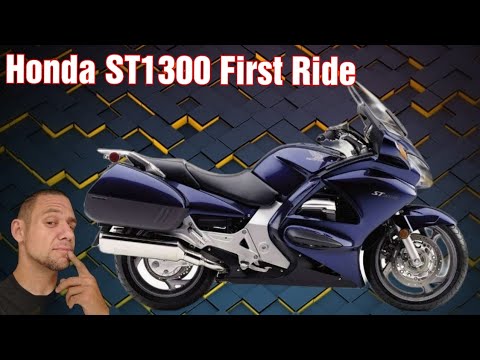 First Ride On A Honda ST1300 It's a Beauty! - YouTube