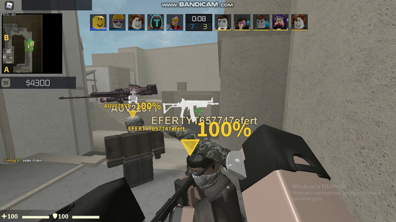 :roblox: cs go adamları ense tıraşı yaptık:5.bölüm: - YouTube