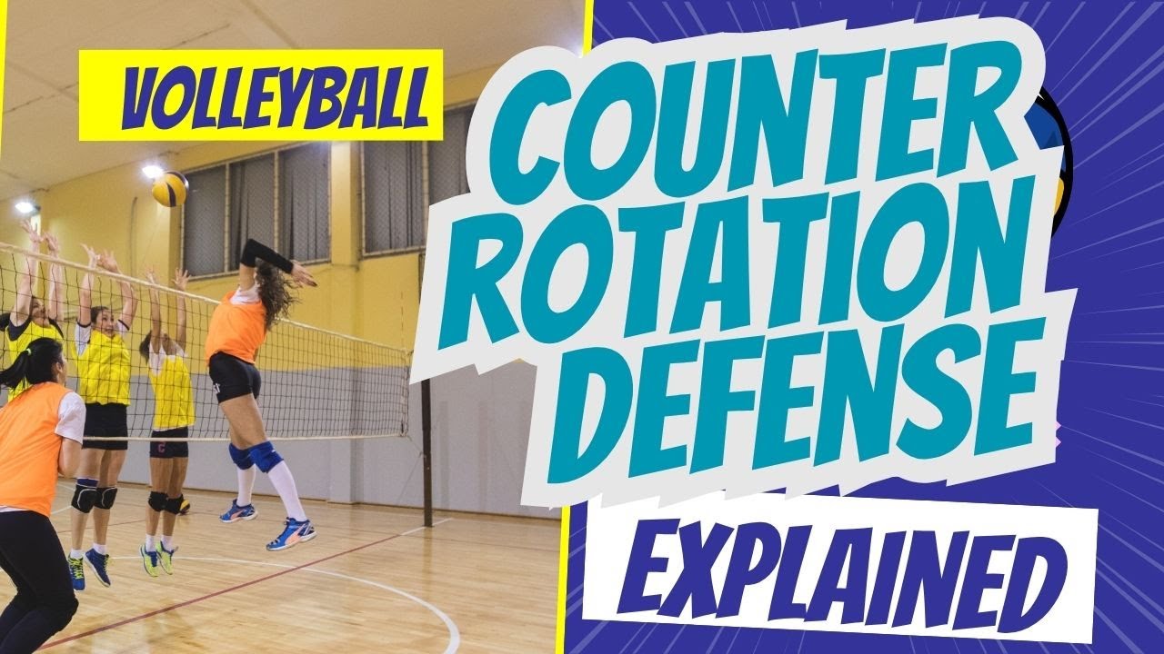 Volleyball Counter Rotation Defense Explained - YouTube