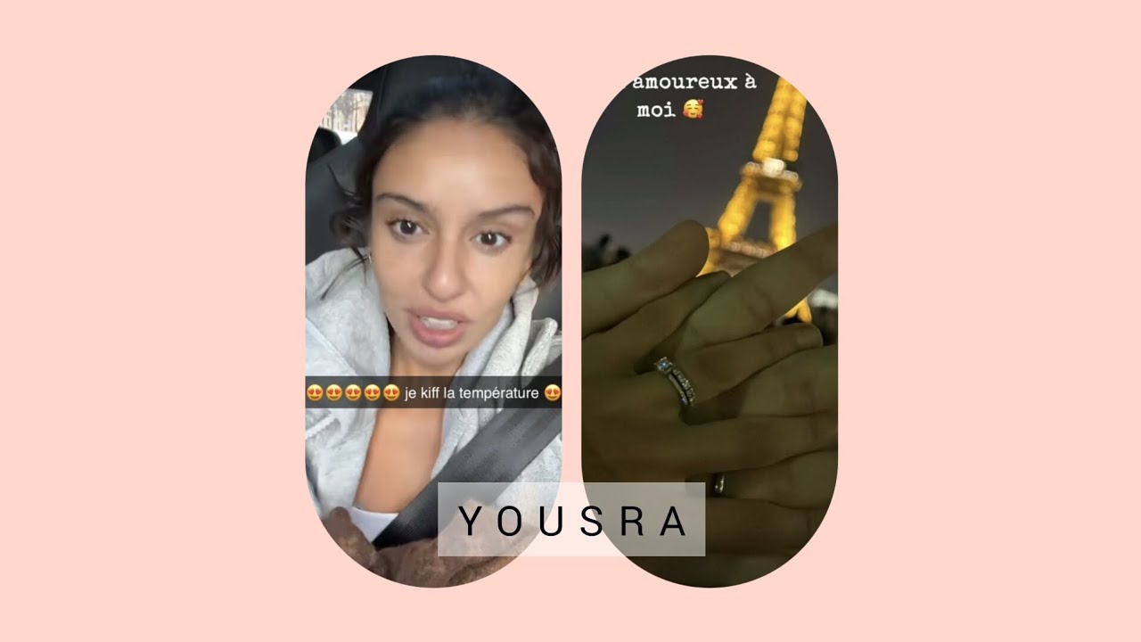 Yousra et son mari en amoureux sur Paris ️ ️ - YouTube