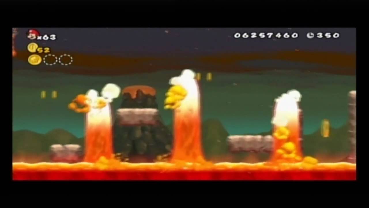 New Super Mario Bros. Wii Walkthrough - World 9-6 - YouTube