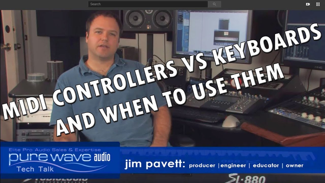 MIDI Controllers vs Keyboards And When To Use Them - Tech Talk - YouTube
