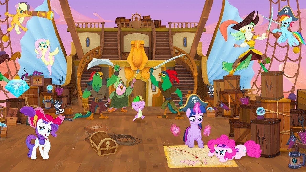 [360º] My Little Pony: The Movie - Pirates Image [UltraHD] - YouTube