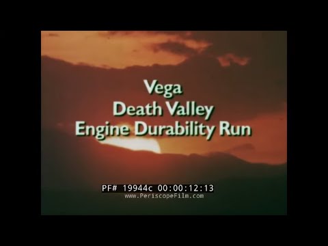 “CHEVY VEGA   DEATH VALLEY ENGINE DURABILITY RUN” 1976 CHEVROLET AUTOMOBILE PROMO FILM  19944c