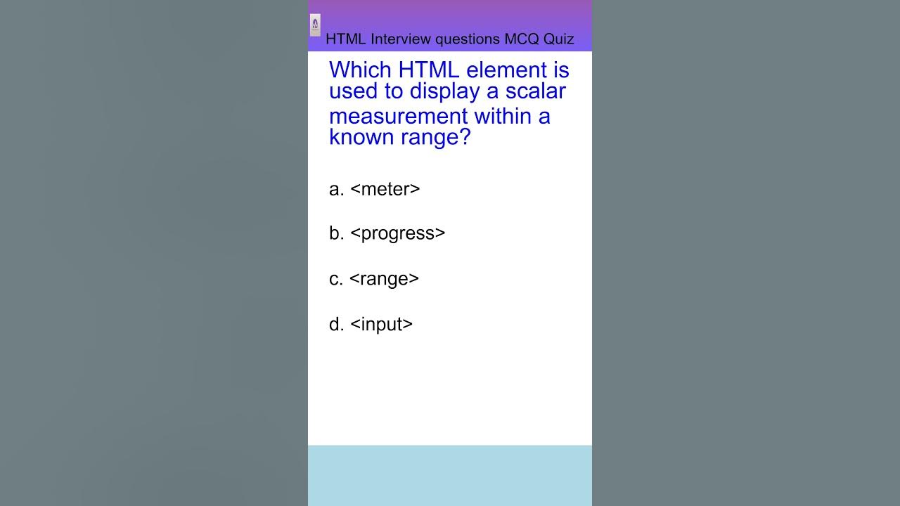 HTML Interview question #html #shorts #css #javascript - YouTube