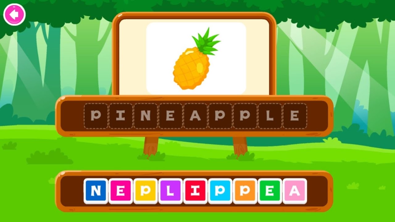 ABC PRESCHOOL KIDS SPELLING TRACING PHONICS GAME FOO FOO KIDS EDUCATION ...