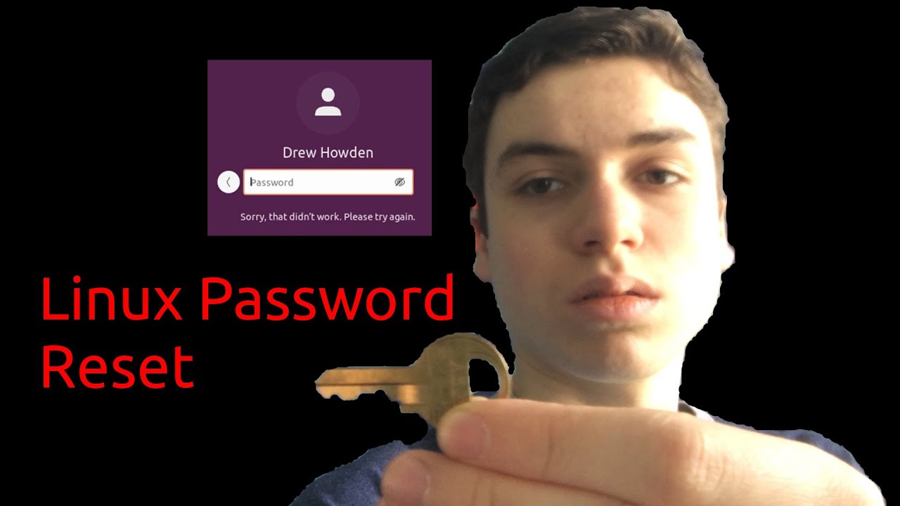 How to Reset a Password (Linux) - YouTube
