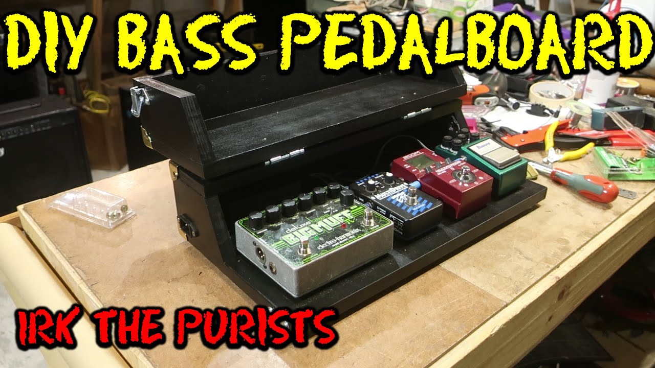 DIY Bass Pedalboard - YouTube