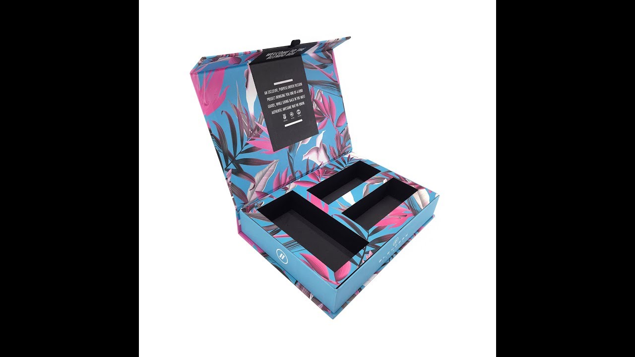 Custom Eyewear Glasses Box - YouTube