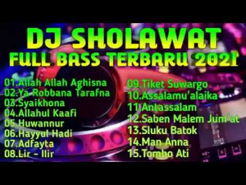 Full Album DJ Sholawat Terbaru 2021  sholawat merdu Allah Allah aghisna
