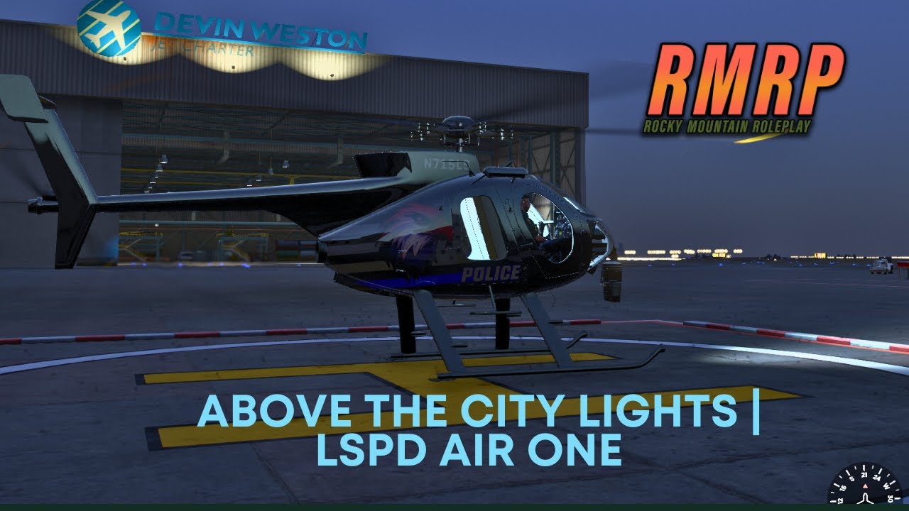 🚁 Above the City Lights | LSPD AIR ONE Patrol in RMRP Life 🌃 - YouTube