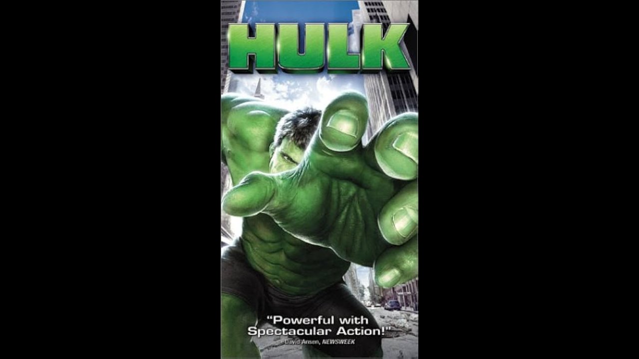 Opening To HULK 2003 VHS - YouTube