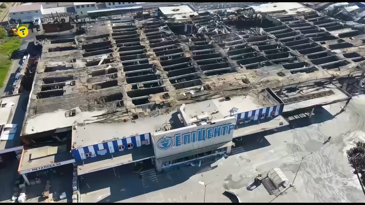 Kharkiv's Gutted Epicenter Superstore: Aftermath of Missile Attack ...