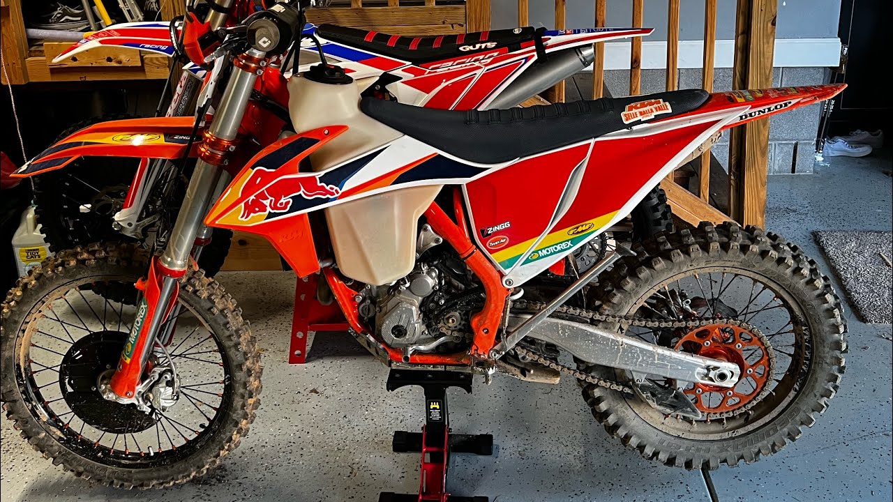 First ride: 2021 Kailub Russell Edition KTM 350 XC-F | NATRA - Bowl ...