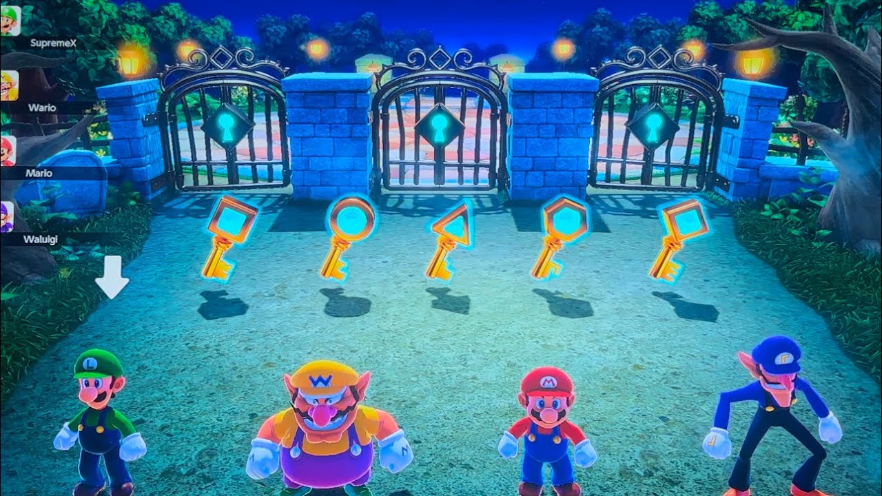 Super Mario Party Jamboree Gate Key-Pers Gameplay - YouTube