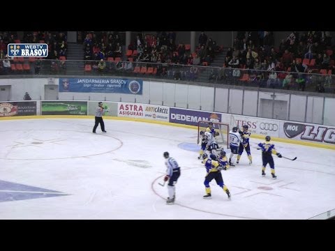 Derby fara vlaga - Corona Wolves Brasov - HSC Csíkszereda  2:4 (0:0, 1:1, 1:3)