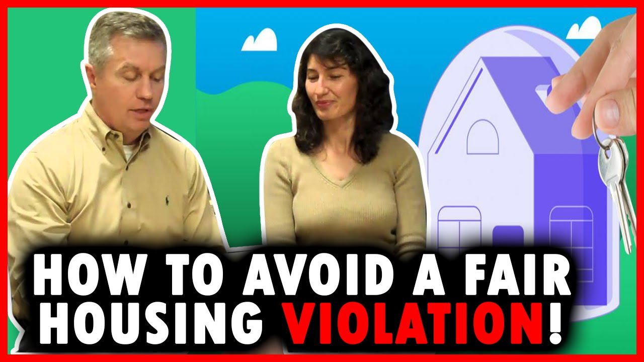 Don't commit a fair housing violation like these sellers may have done ...