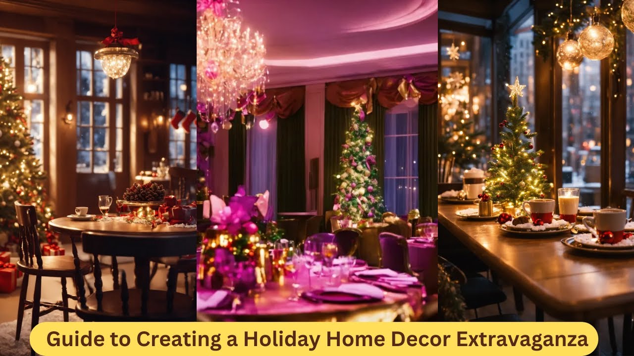 Creating a Holiday Home Decor Extravaganza - YouTube