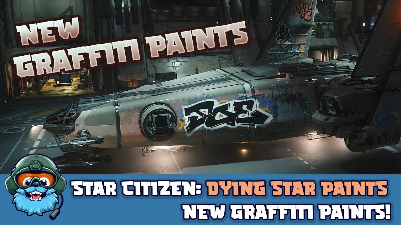 Star Citizen: Dying Star Graffiti Paints - Drake Corsair and Vulture ...