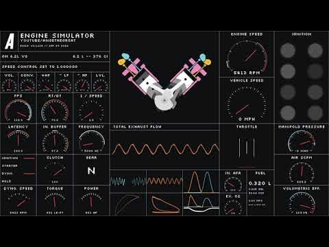 AngeTheGreat Engine Simulator - General Motors LS9 - YouTube