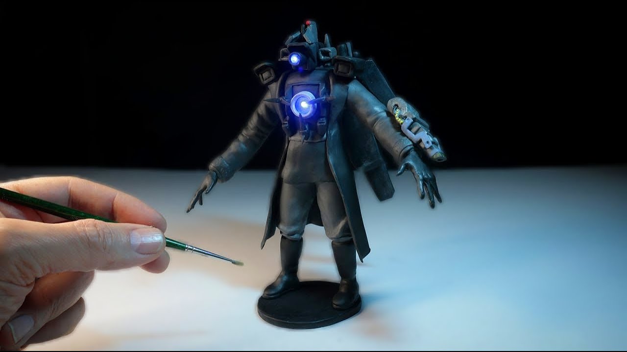 How To Make TITAN CAMERAMAN (Skibidi Toilet) | FULL VIDEO | witch ...