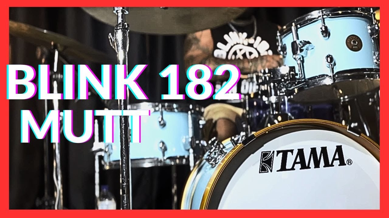 MUTT BLINK 182, Cover Drums - André Bato - YouTube