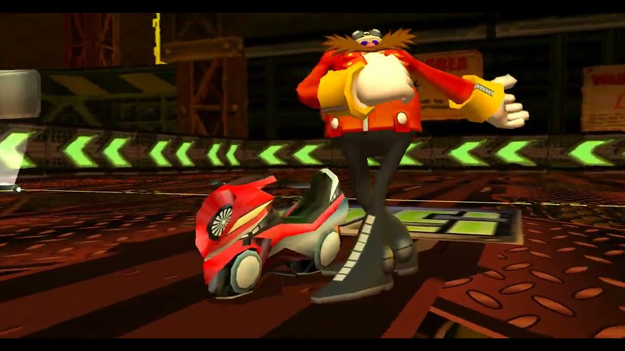 Sonic Riders DX v2.0 Free Race Egg Factory 3 Laps (Dr.Eggman - E-Rider ...