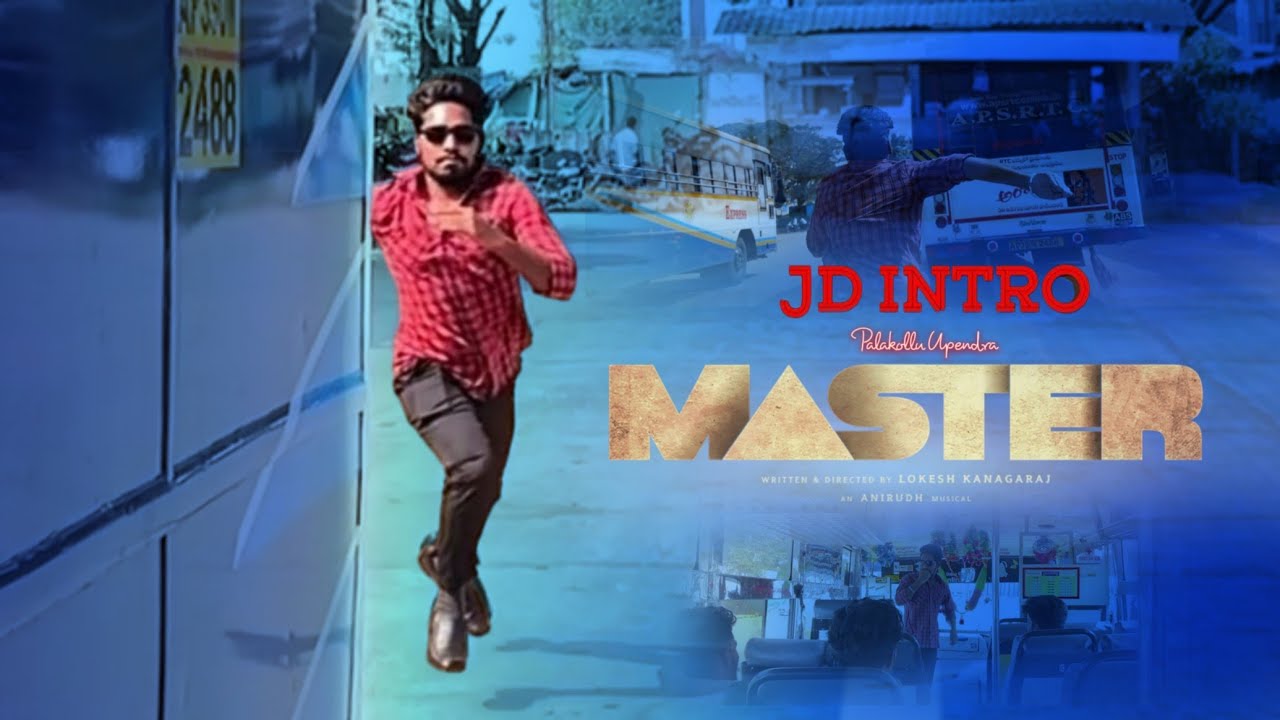 JD Intro scene// Master // Vijay thalapathy// Anirudh// lokesh ...