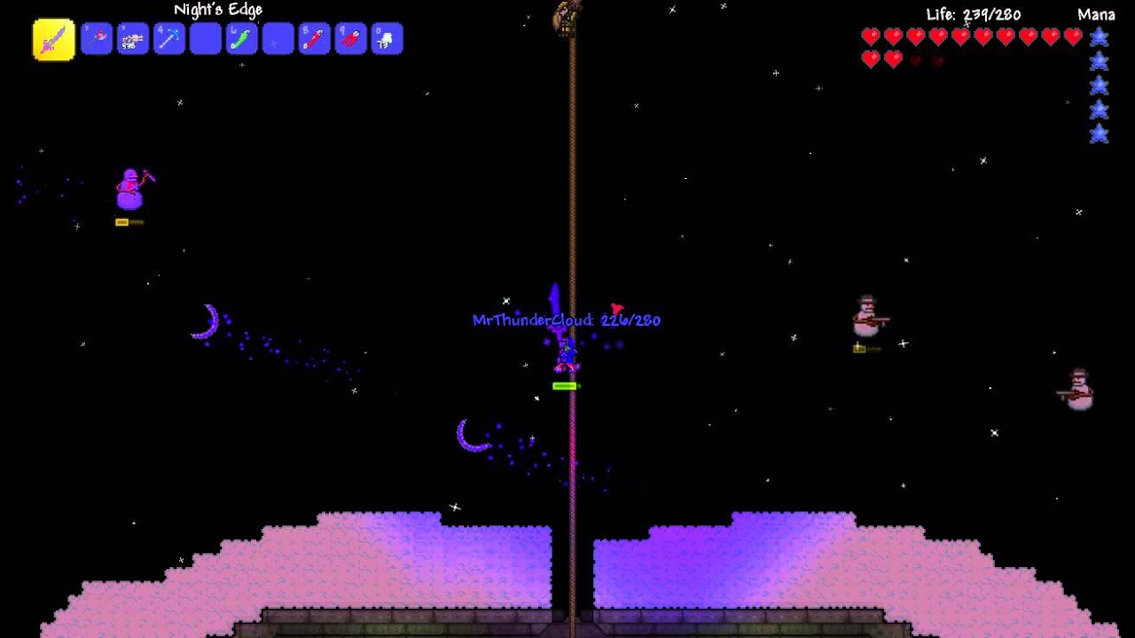 Terraria BUG: spawning bug spawning on screen! - YouTube