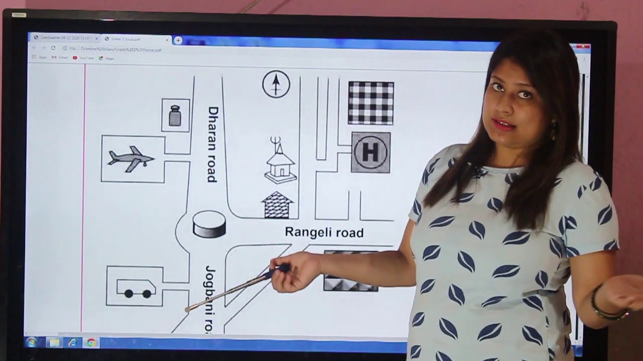 Social Studies Grade-3 (The Map and the Place Where I Live) - YouTube