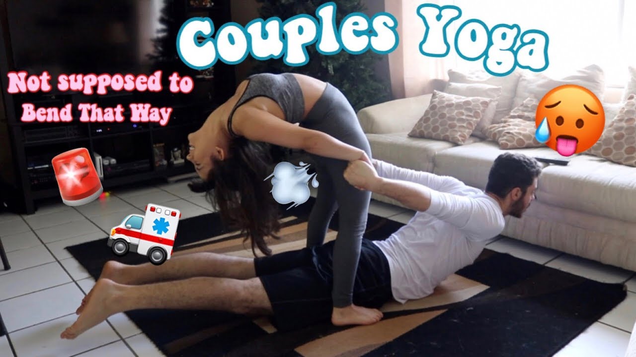 Couples Yoga Challange!! *EPIC FAIL!* - YouTube
