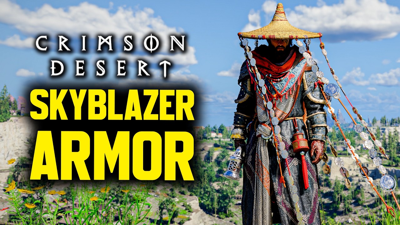 Crimson Desert - How to get Skyblazer Armor Set (Location & Guide ...