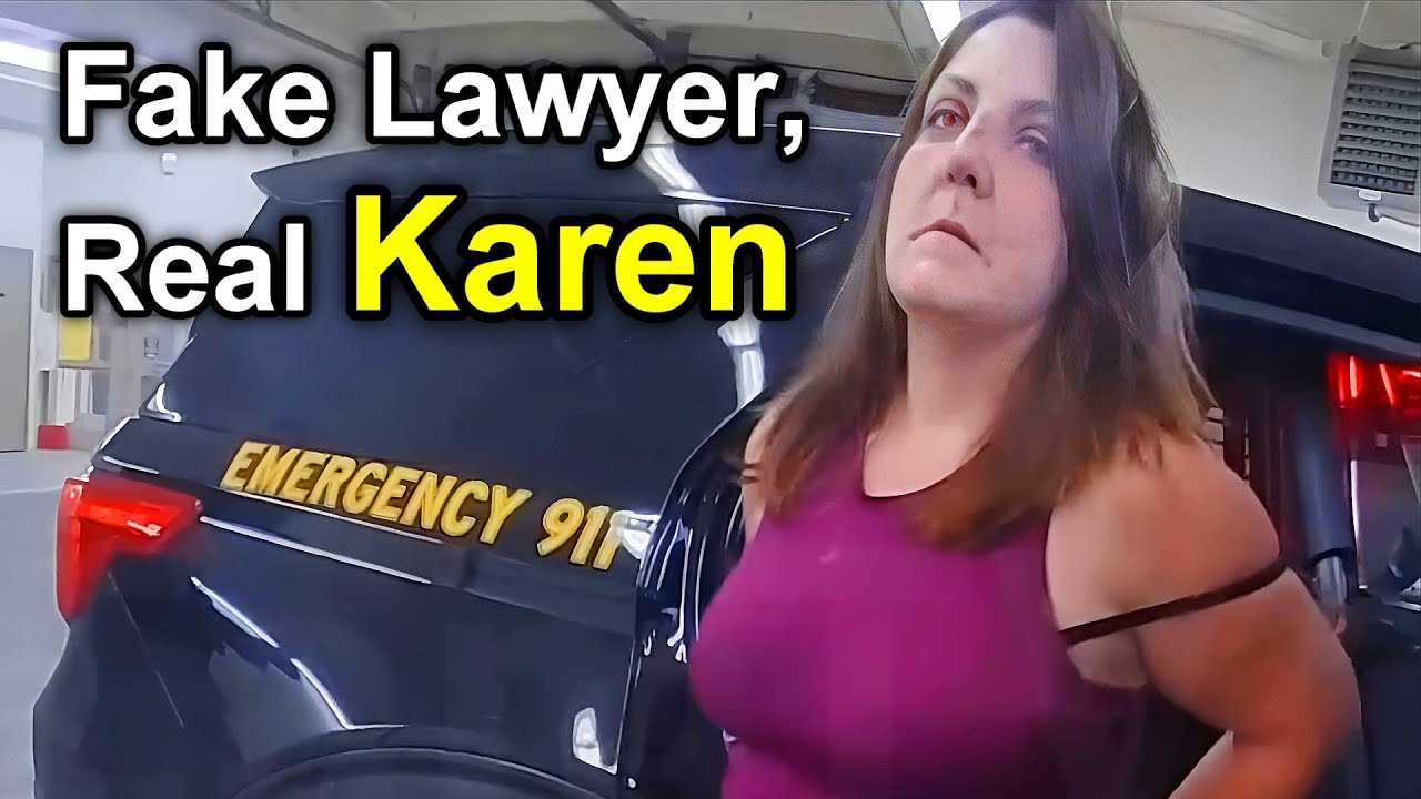 Law Student Karen Talks Herself Into an Arrest - YouTube