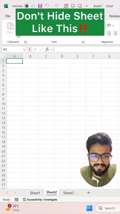 Dont Hide Sheet In Excel‼️instead Use Amazing Trick Of Excel Excel Exceltips Exceltricks